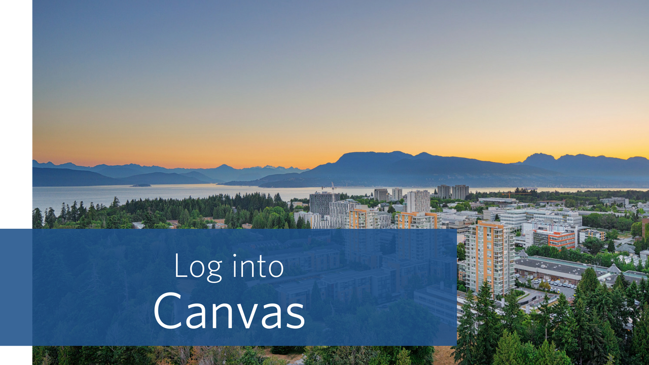 UBC has moved to Canvas!